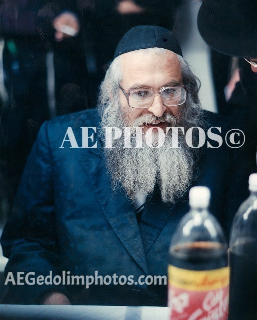 Rav Shimshon Dovid Pincus (rare photo) – AE Gedolim Photos