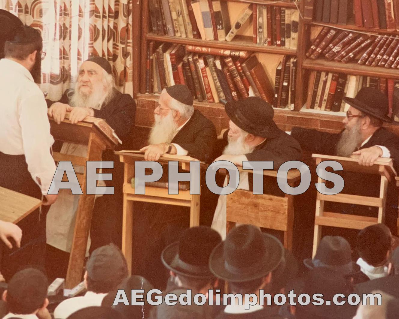 Rav Chaim Kanievsky – AE Gedolim Photos
